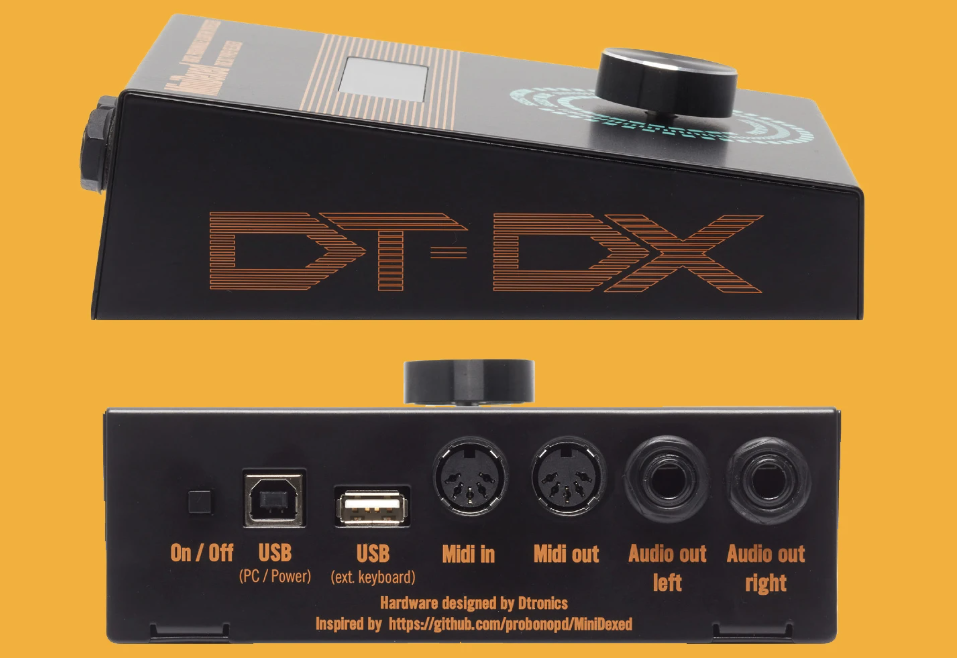 DTronics DT-DX: 8 DX7 en tamaño bolsillo | Hispasonic